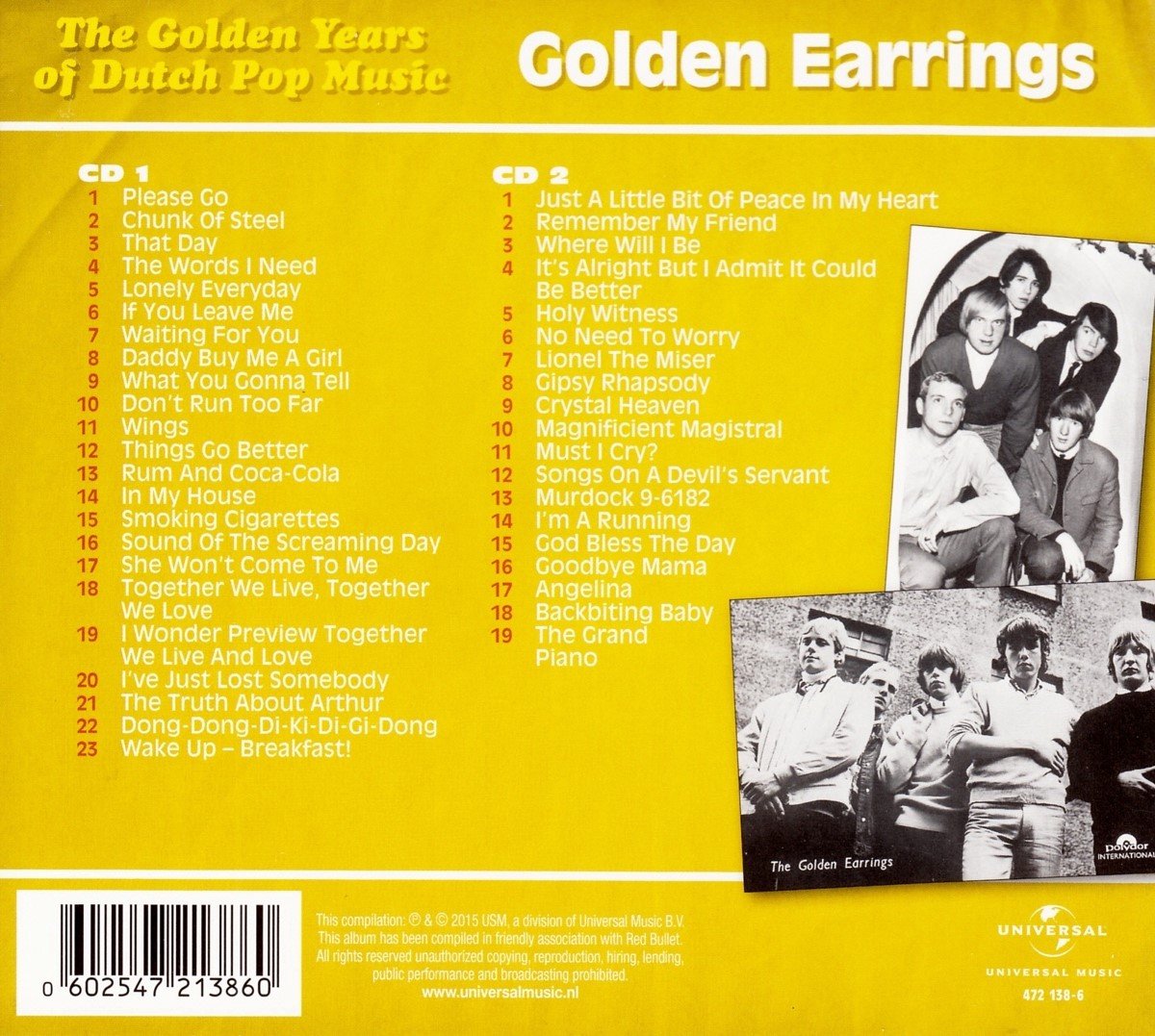 Golden Years Of Dutch Pop Music (CD), The Golden Years Of Dutch Pop ...