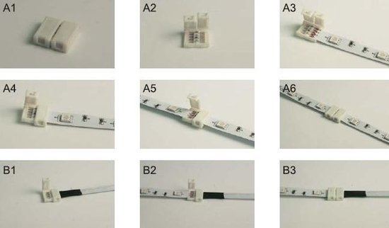 RGB LED Strip connectorkabel 12cm | bol
