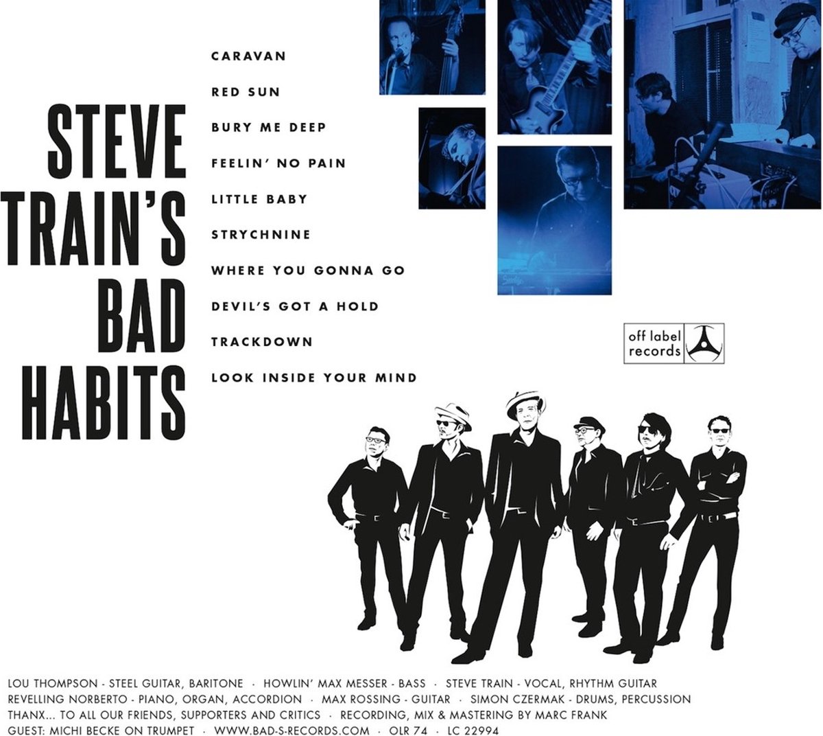 Steve Train's Bad Habits - Steve Train's Bad Habits (LP), Steve Train's ...
