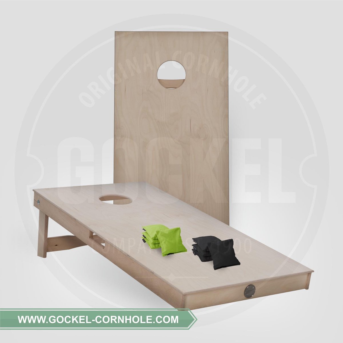 Original Cornhole Set - 120 x 60 cm (100% berken multiplex - inclusief ...