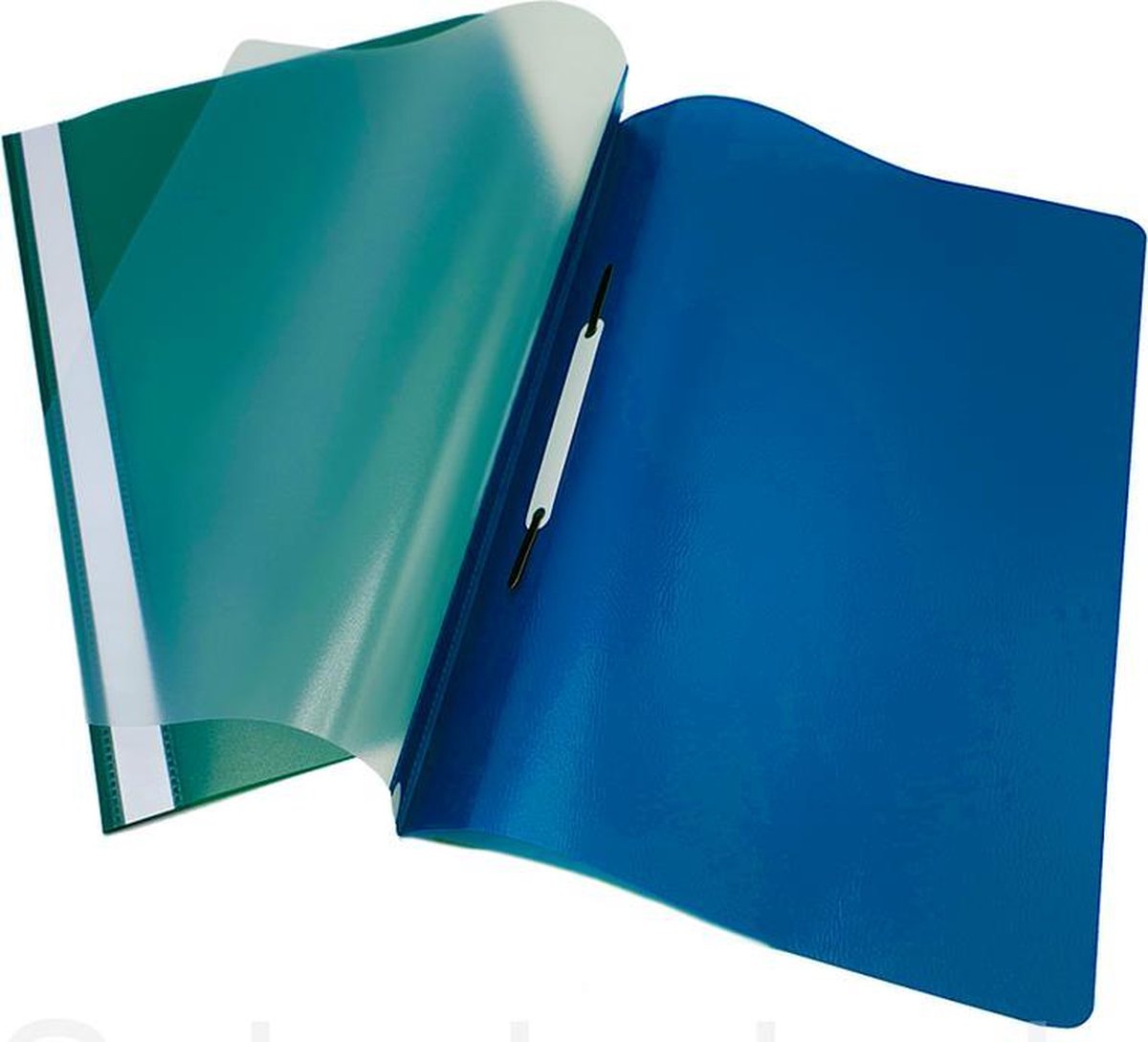 50 x Snelhechter Office Basics bestekmapje * A4 * PP * 5 kleuren ...