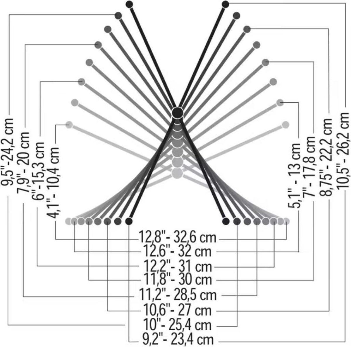 Quiklok Speaker verhoger standaard / Keyboard mini X Statief | bol.com