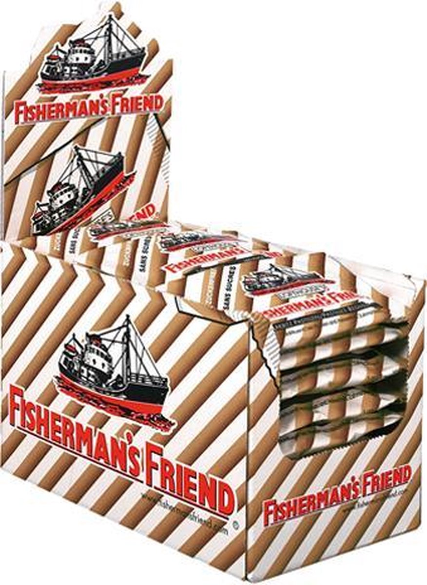 Fisherman's Friend - Drop Suikervrij - 24x 25g | bol.com