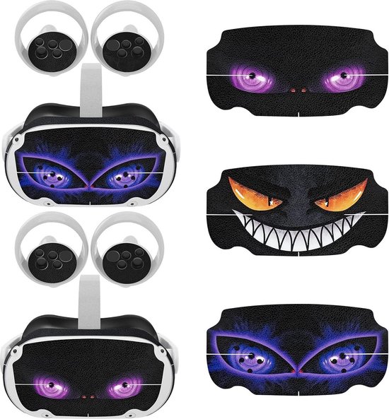 VR-headset en controller Handvat Skin voor Oculus Quest 2 beschermhoes ...