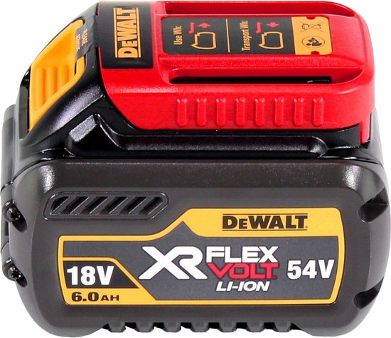 DeWalt DCG 460 N accu haakse slijper 54 V 230 mm + 1x FlexVolt 54 V 6.0 Ah accu -... | bol