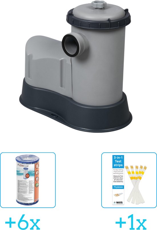 Bestway Flowclear - 5678L/1500gal Filter Pomp inclusief Bestway ...