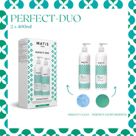Matis - Perfect Duo - Reponse Purete - Cleansing set - Duo 400 ml | bol