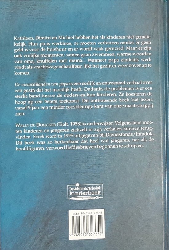 De nieuwe handen van papa, Wally De Doncker | 9789065657251 | Boeken | bol