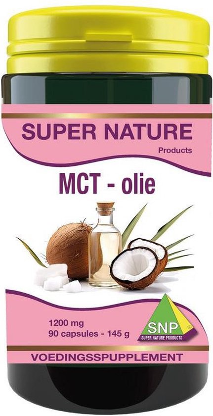 SNP MCT olie 1200 mg 90 capsules | bol