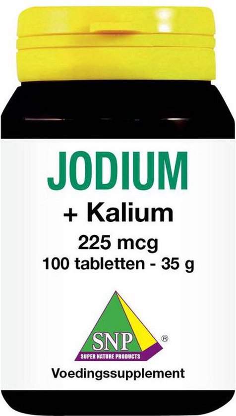 SNP Jodium 225 mcg + kalium 100 tabletten | bol