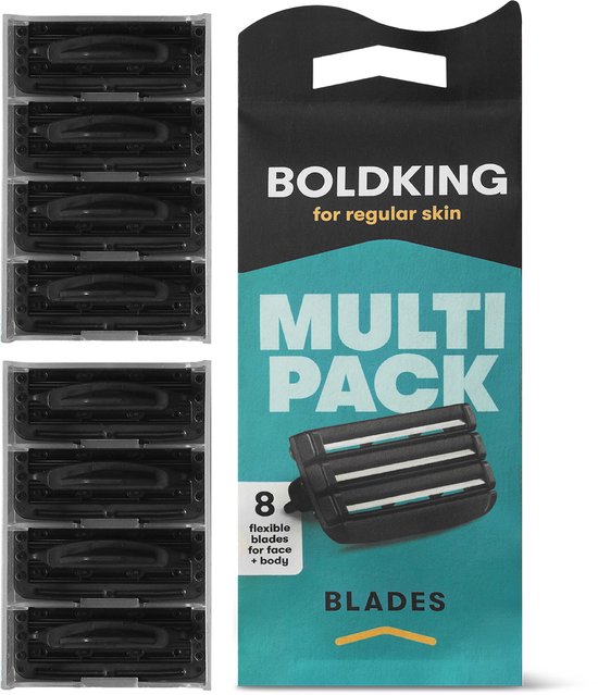 Boldking Scheermesjes Regular - Scheermes Man & Vrouw - Scheermes Normale Huid - Heren... | bol