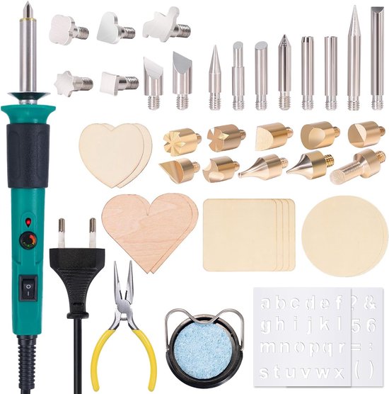 Houtbrander - Houtbrander Set - Pyrografie - Pyrografie houtbrander ...