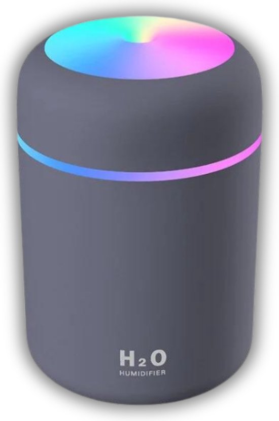 H2O Mini Aroma Diffuser - Elektrische Luchtbevochtiger - 300ML ...