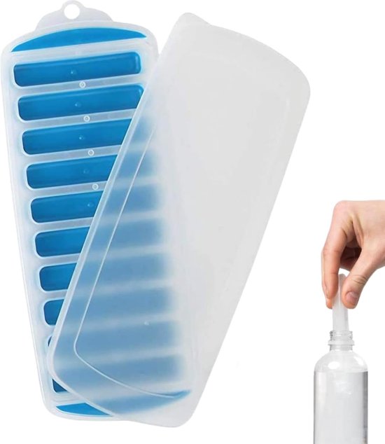 fles ijsblokjes 1 Pack Ice Cube Tray, Smalle waterfles Ice Stick Tray ...