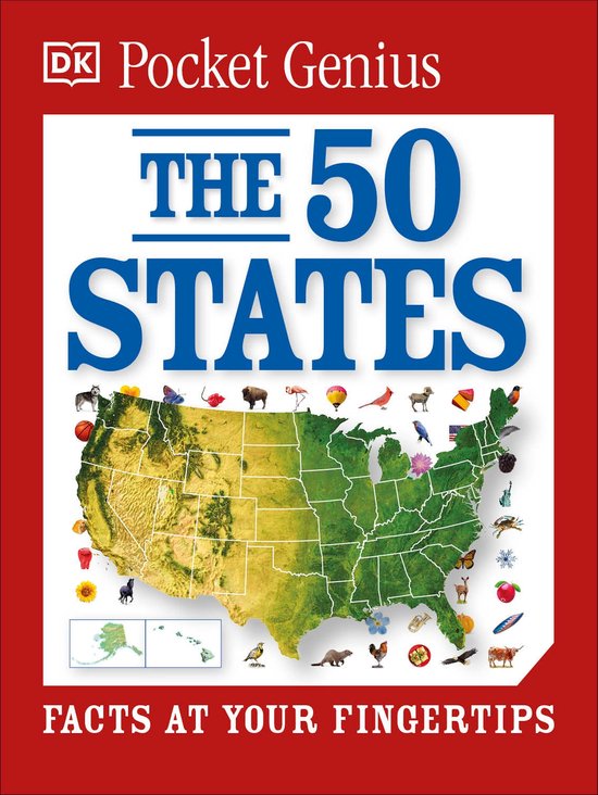 Pocket Genius- Pocket Genius: The 50 States | 9780744064193 | Boeken | bol