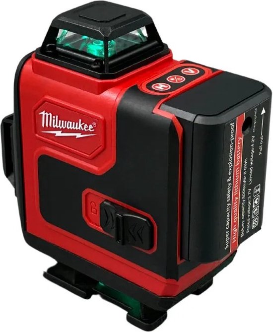 Milwaukee - 16 Lijnen - 4d Laser - Kruislijn Laser - Lijnlaser - Groen ...