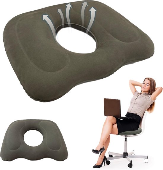 Hengrongshen Aambeien donut, ergonomische aambeidonut, antidecubitus ...