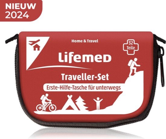 YE Lifemed Traveller Set - Compacte EHBO-Kit voor Onderweg | bol