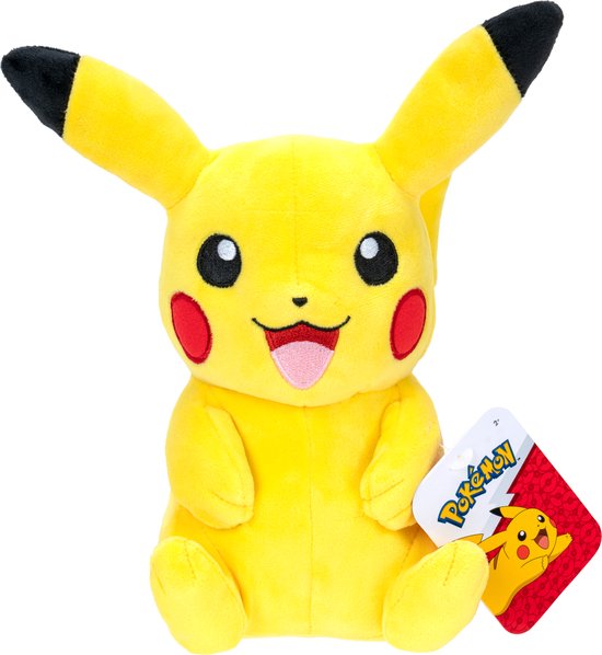 Pokémon Knuffel - Pikachu 20 cm | bol