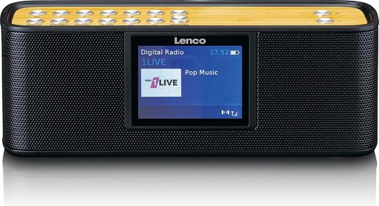 Draagbare DAB+ radio met Bluetooth® - PPL FM-radio - 2 x 3 Watt RMS - 5 ...