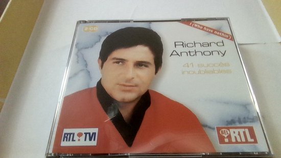 RICHARD ANTHONY 41 SUCCES INOUBLIABLES, Richard Anthony | Muziek | bol