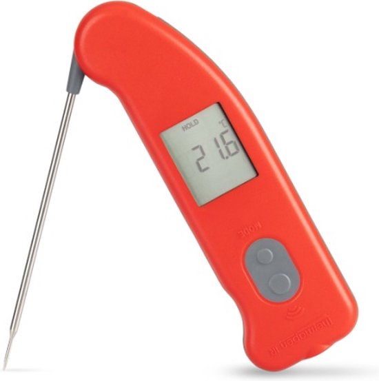 ETI - Thermapen IR Rood - Horeca Thermometer voor Grill & Bakplaat ...