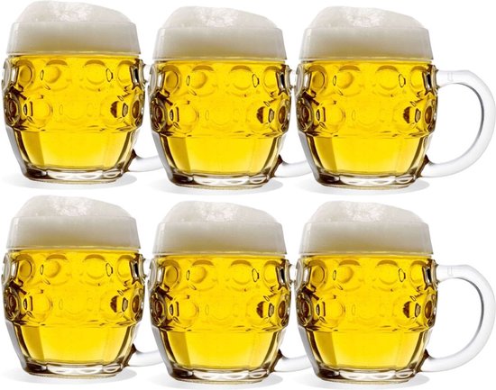 Bierglas - Bierglazen - Bierpullen - Tübinger - 0,3 liter - set van 6 | bol