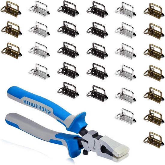 125 Inch Sleutelhanger Hardware Set - Split Ringen - Sleutelhanger ...