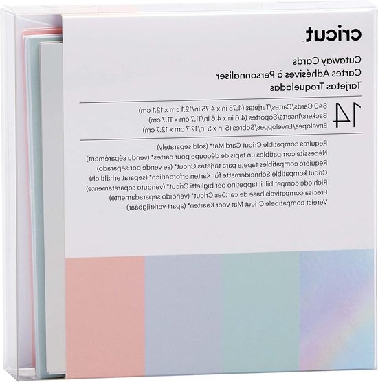 CUTAWAY CRD MIX PASTEL SMPLR S40 (14) - Sampler Kit | bol