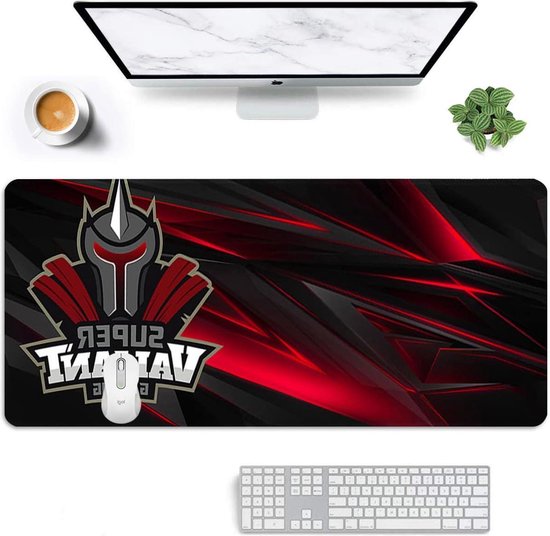 Groot formaat gaming muismat - 70 x 30 cm - antislip rubberen bodem ...