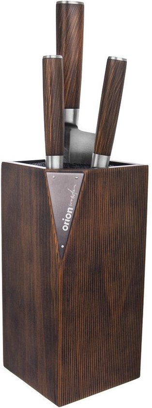 Messenblok Houten WOODEN - Messenhouder | bol