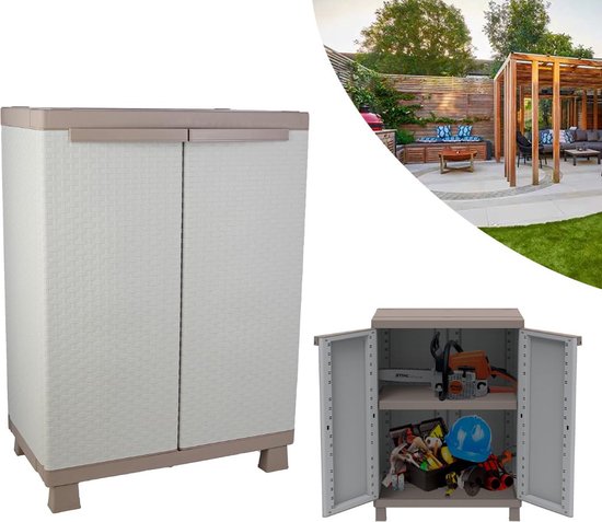 Tuinkast - Tuinkist - Tuinkasten voor Buiten - Tuinberging - Kunststof ...
