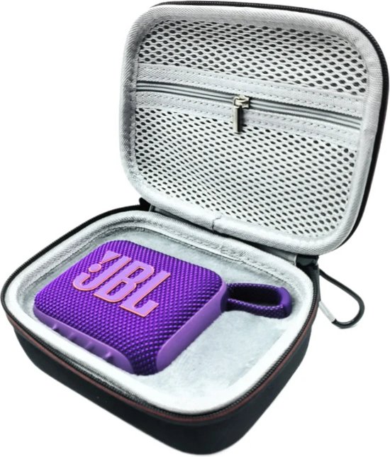 JBL Go 4 Case - Zwart - Hard Case Beschermhoes voor Bluetooth Speaker | bol