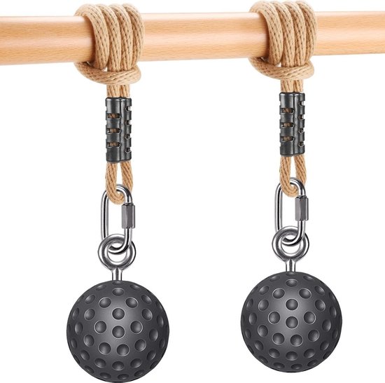 Antislip Rotsklimmen Pull Up Ball Grip - Power Ball voor Krachttraining ...