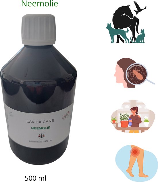 Neemolie - 500 ml - Anti-schimmel - Insecticide - Anti-parasiet ...
