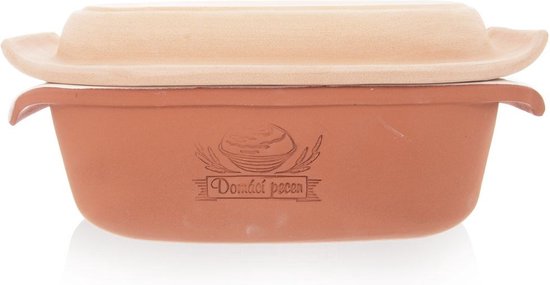 Broodvorm Keramiek met Deksel 33 cm - Broodpan - Cakevorm - Brood ...