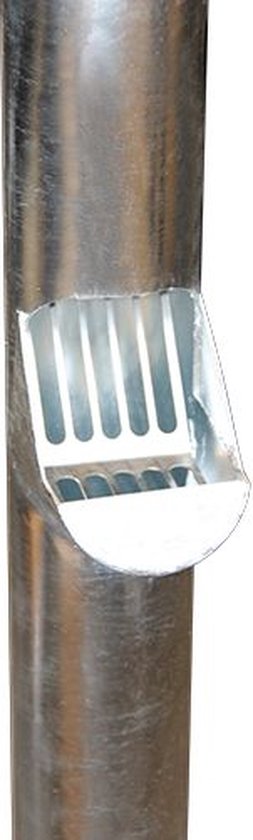 Stalo Ondereind Met Bladvanger Ø80 mm L=2 meter (H 500mm)+Manchet | bol