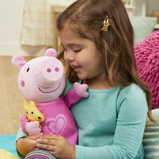 Hasbro - Peppa Pig - Peppa Pig slaapknuffel - peppa's club - Bedtime ...