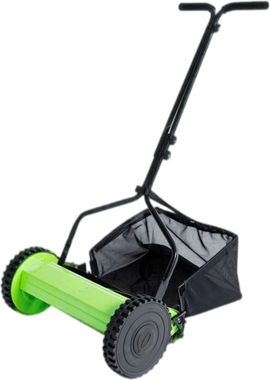 Draadloze Handgrasmaaier - Mechanische Grasmaaier met Verstelbare ...