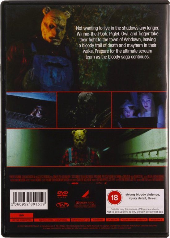 Winnie-the-Pooh: Blood and Honey II [DVD] (Dvd), Scott Chambers | Dvd's ...