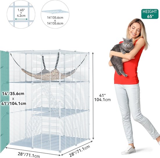 Kattenbench - Kattenren- Kattenkooi - Bench Kat - Katten Bench | bol