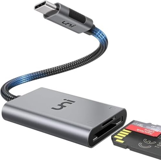 USB C naar SD/MicroSD 2in1 Kaartlezer | bol