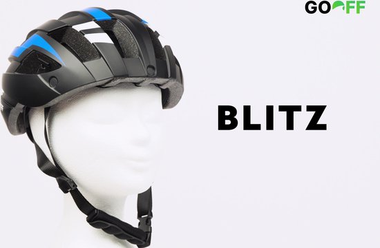 GOOFF® Blitz Fietshelm met Vizier en Verlichting - Ebike Helm voor ...