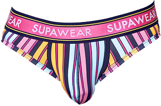 Supawear Sprint Brief Stripes - MAAT M - Heren Ondergoed - Slip voor ...