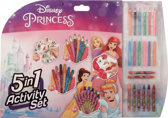 PRINCESS 5 IN 1 KLEUR SET | bol