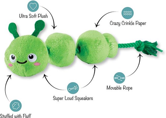 Fringe Toy Box - Pillar of Society - Interactief Honden Speelgoed met ...