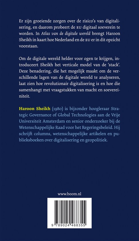 Atlas van de digitale wereld, Haroon Sheikh | 9789024468355 | Boeken | bol