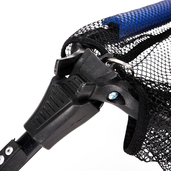 Opvouwbaar draagbaar visnet - telescopische stang - vangen en loslaten ...