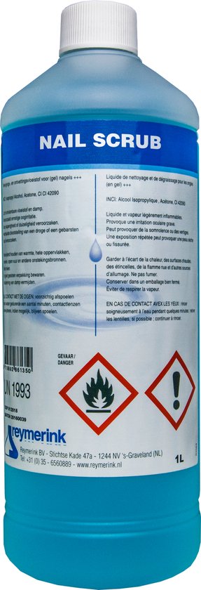 Reymerink - Nail Cleaner 1000ml | Desinfectie voor PMU, Tattoo, Beauty ...