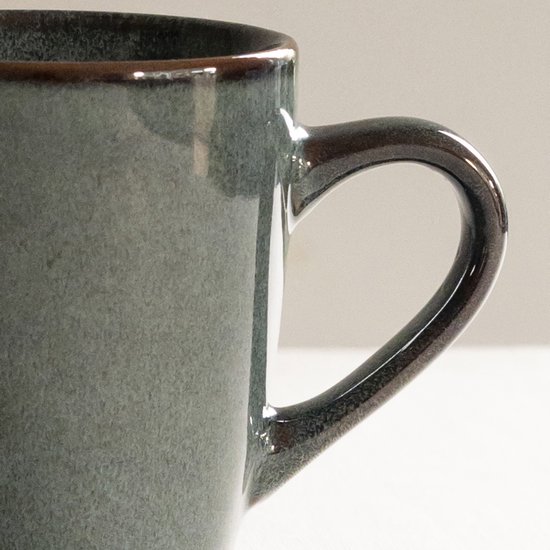 Dutch Rose Serenity Mok - Theemok - Koffiemok - Blauw - 37 cl. | bol